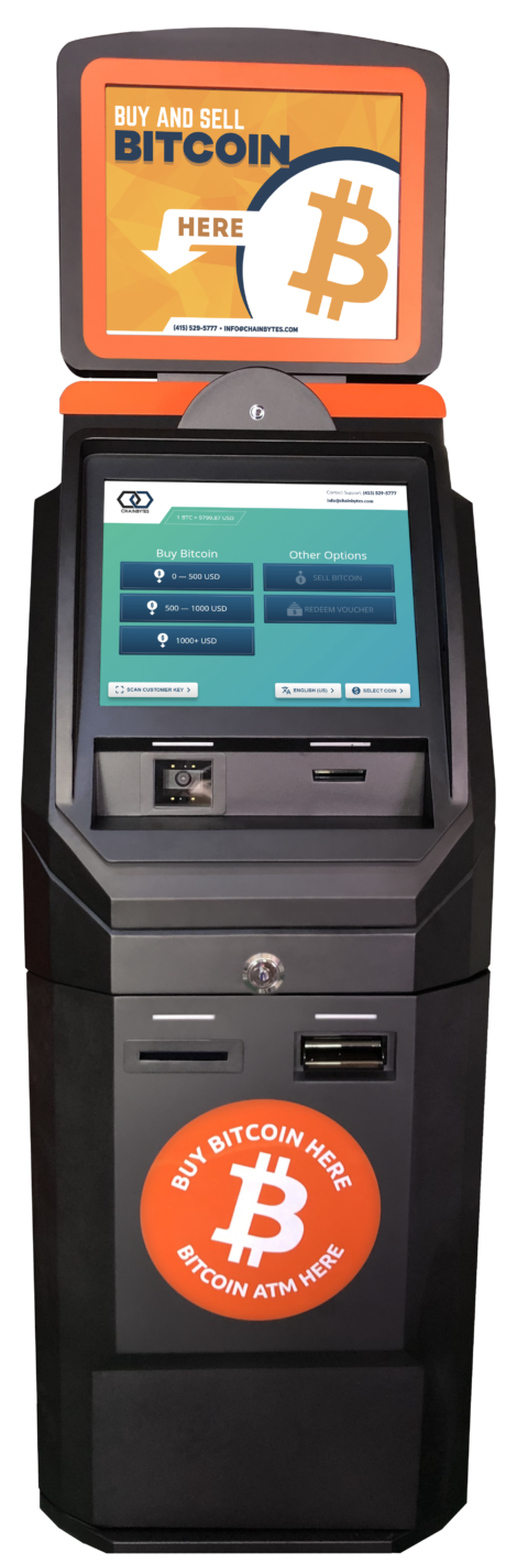 Buy Bitcoin ATM Machine Online - ChainBytes Bitcoin ATMs for sale